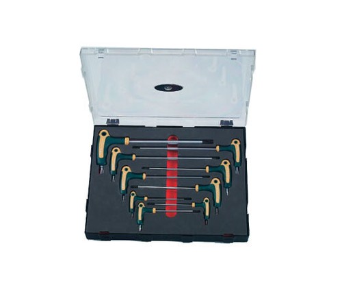 Force K50915 9pc Star & Torx Tamperproof Extra Long L-shape T Handle ...