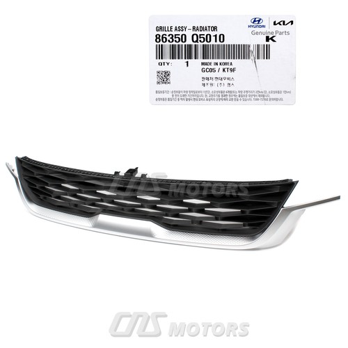 ⭐GENUINE⭐ Front Radiator Grille BLACK for 2020-2022 Kia Seltos ...