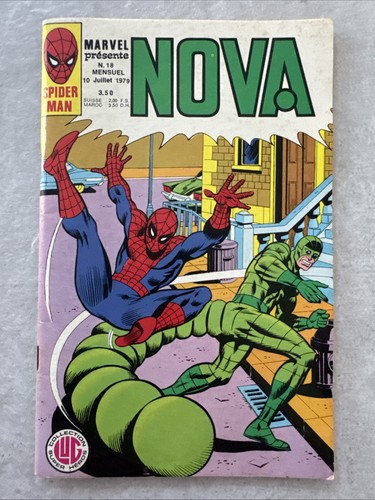 Vintage Marvel Comics NOVA Album 18 Spider-Man Nova French LUG ...