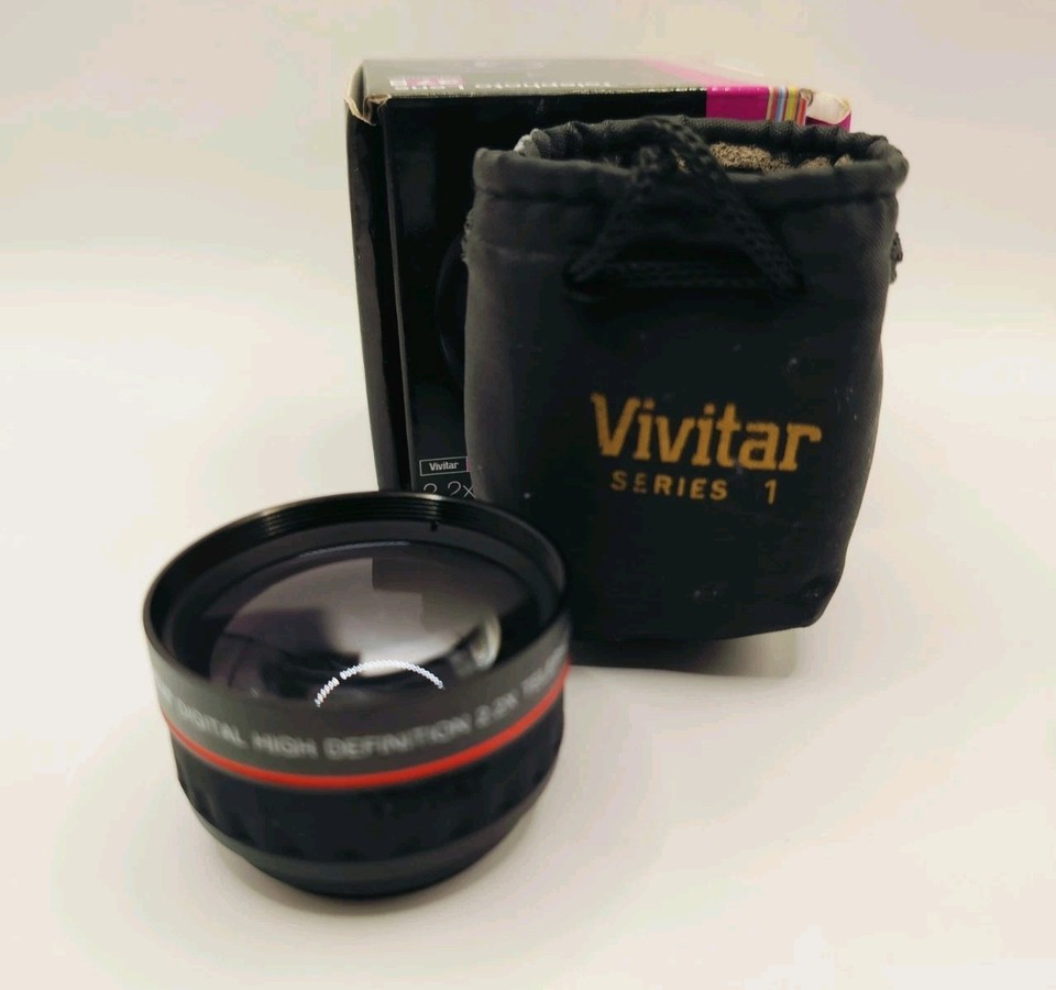 Pre Owned Vivitar Lens 2.2x Telephoto 37mm Series 1 In Original ...