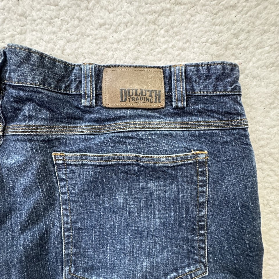 Duluth Trading Co Ballroom Double Flex Jeans Men’s 46x30 Relaxed Fit ...