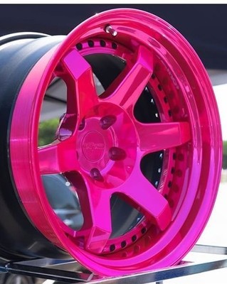 Gloss Transparent Candy PINK FUCHSIA powder coating paint, 1Lb/0.45kg ...