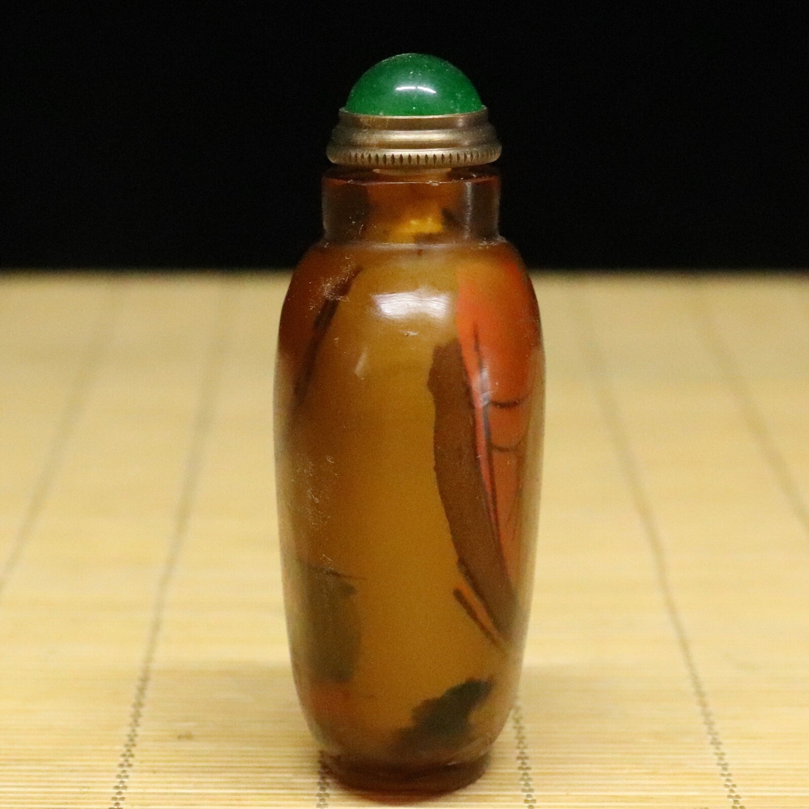 Chinese Colored Glaze Hand Inner Painting Naked Woman Snuff Bottle ...