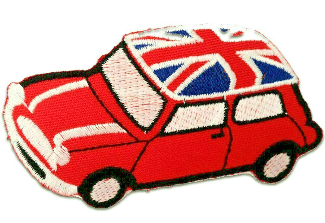 MINI COOPER UNION JACK PATCH British Heritage classic GB car club UK ...