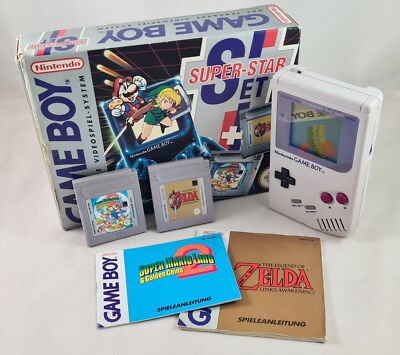 Nintendo Gameboy Classic - Konsole - Super Star Set: Zelda + Super ...