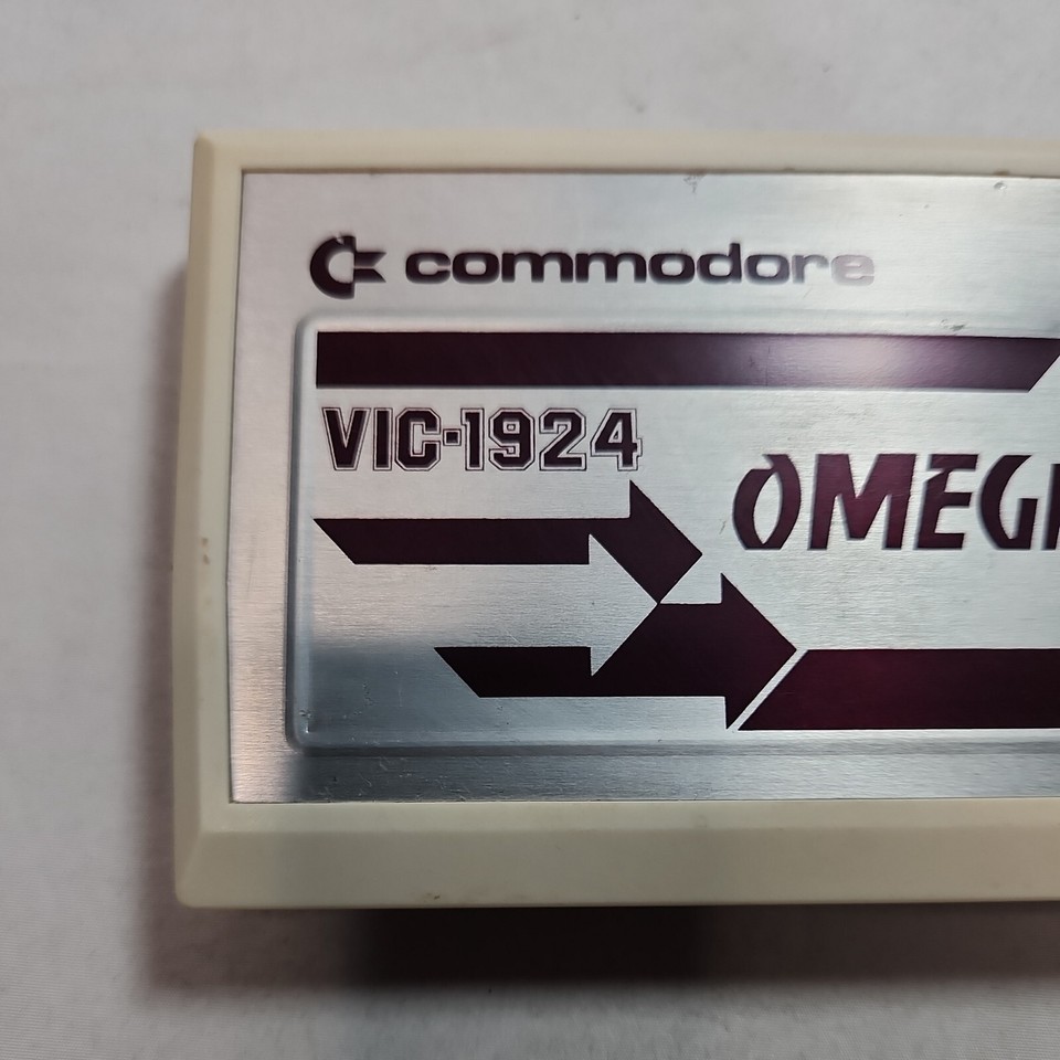 Commodore VIC-20 Omega Race VIC-1924 Game Cartridge | eBay