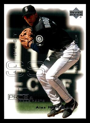 Alex Rodriguez 2000 Upper Deck Pros & Prospects #17 Seattle Mariners ...