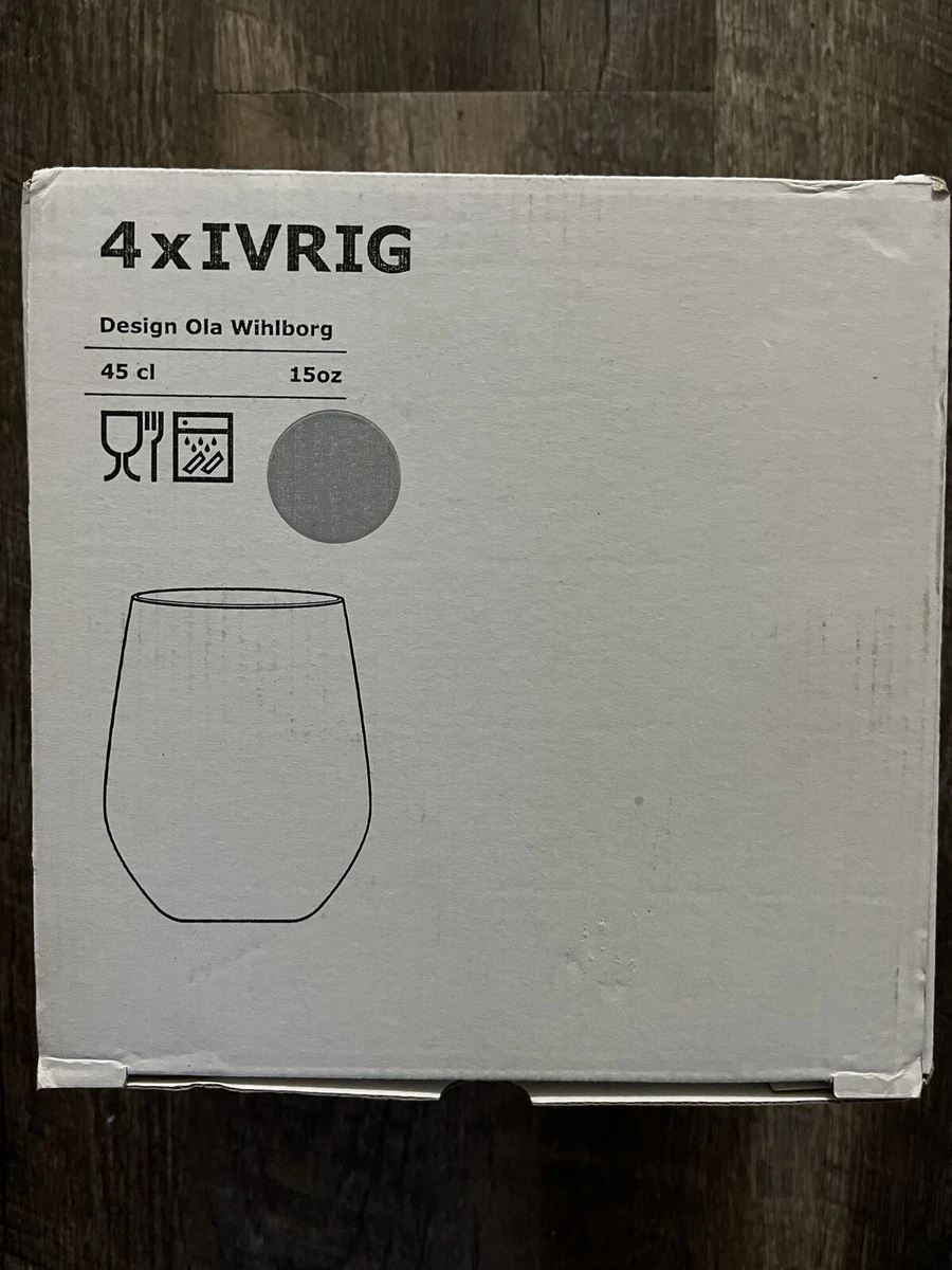 IKEA Ivrig Glass 15 Oz Dimensions Drawings, 51% OFF