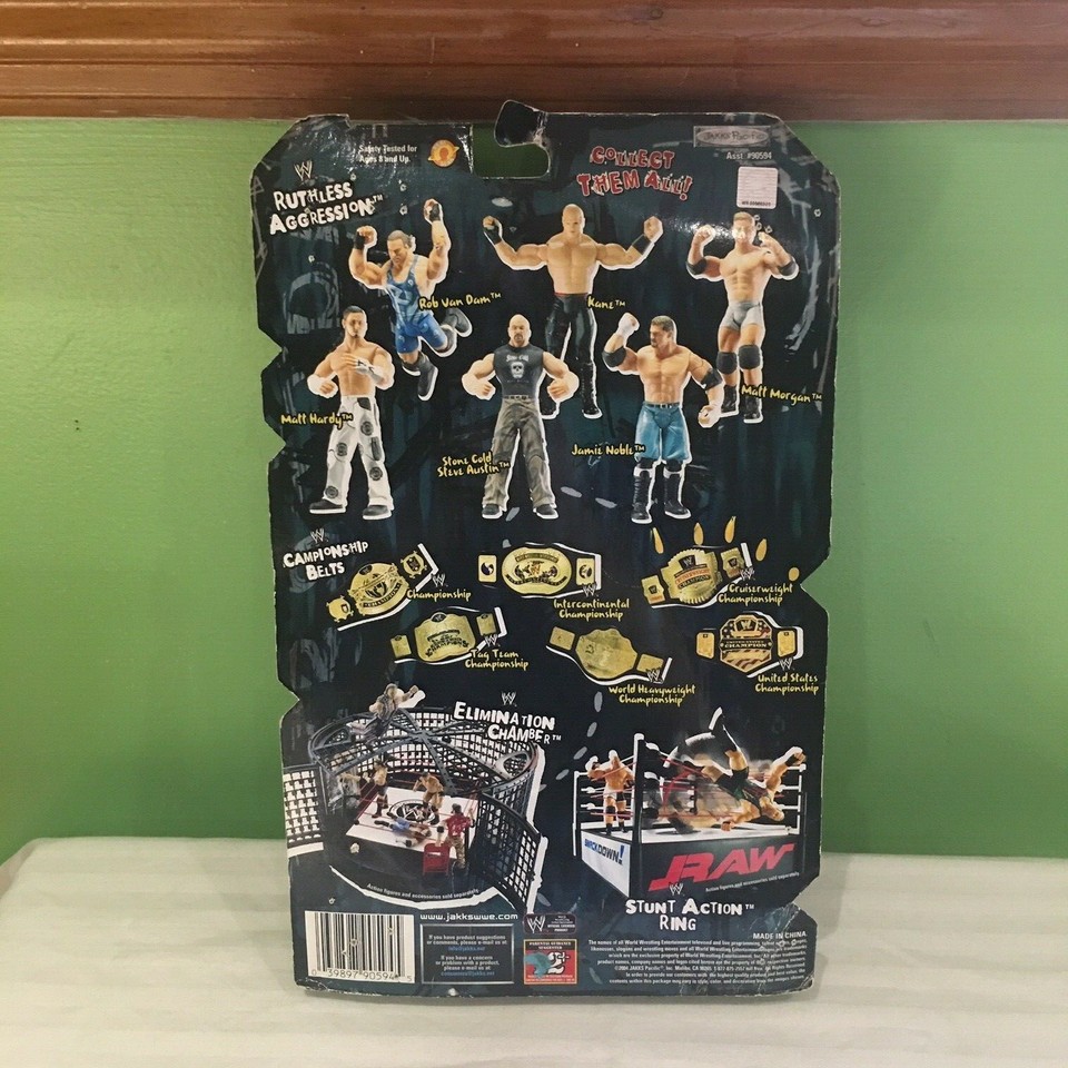 WWE WWF Ruthless Aggression Series 9 Kane WRESTLING ACTION FIGURE SHIPS ...