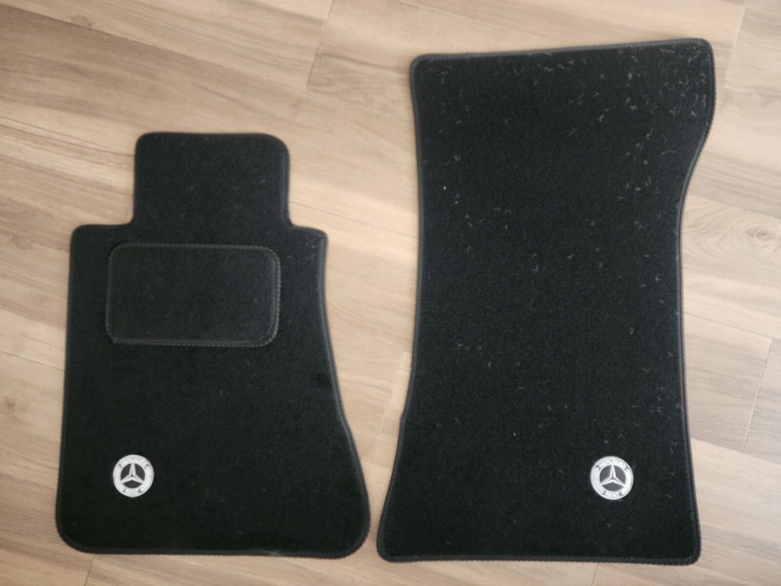 HAND-MADE MERCEDES-BENZ BLACK 2-FLOOR MATS R129 R107 SL-CLASS RACING | eBay
