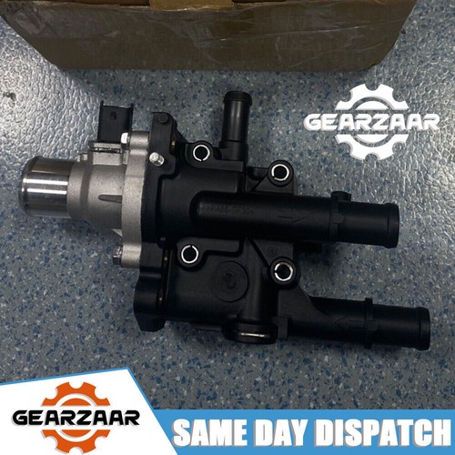 Thermostat Housing W/Sensor For Vauxhall Astra H J MK5 Zafira B 1.6 1.8 ...