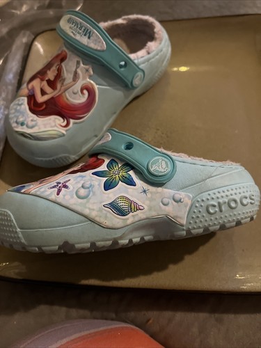 Disney Little Mermaid Ariel Toddler Girl Clog 9/10 | eBay