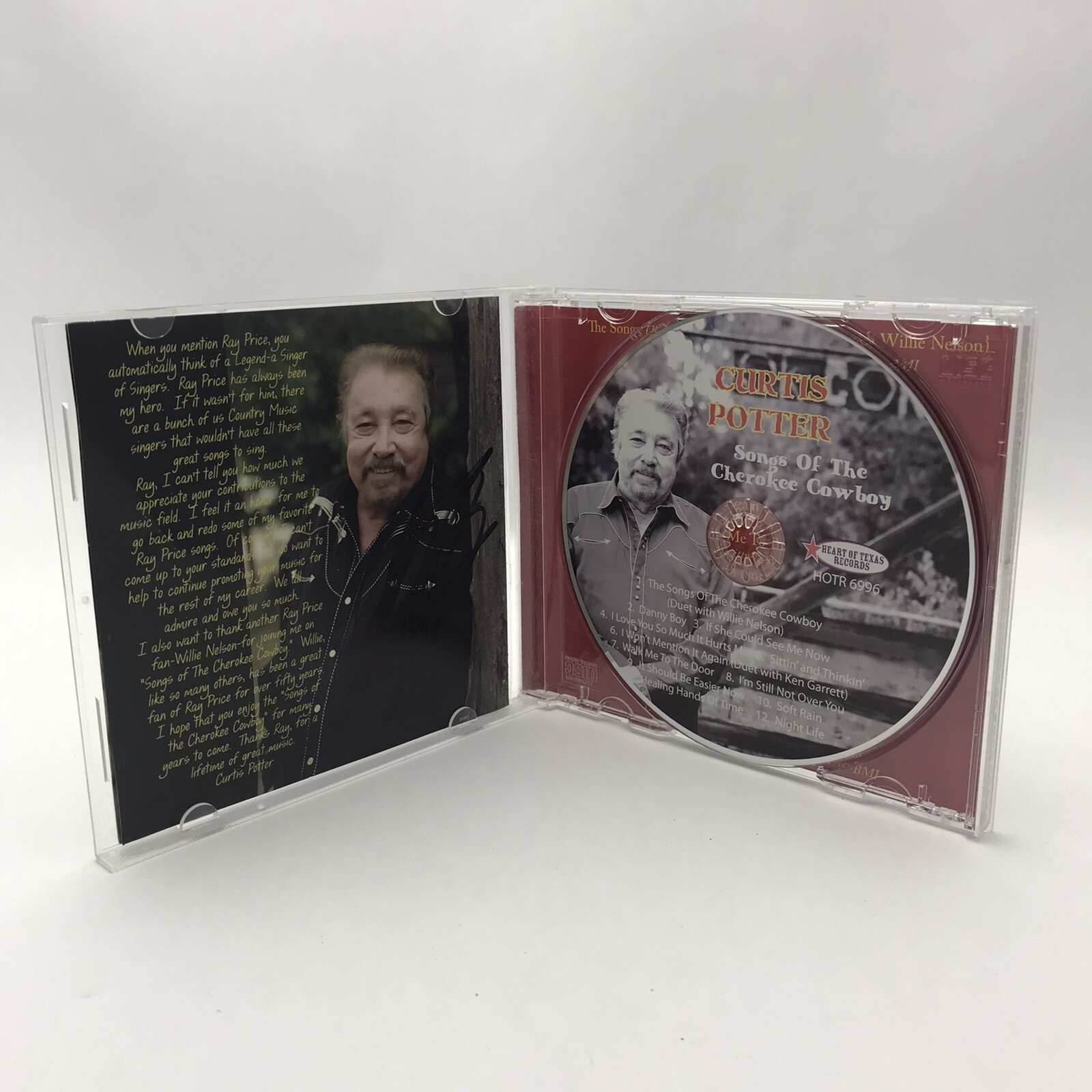 Curtis Potter Songs Of the Cherokee Cowboy 700220699694| eBay