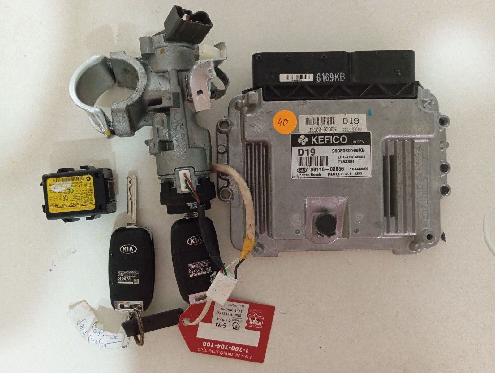 KIA picanto ECU 39110-03885 | eBay