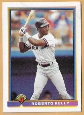 ROBERTO KELLY NEW YORK YANKEES #166 - BOWMAN NM-MT 1991 | eBay