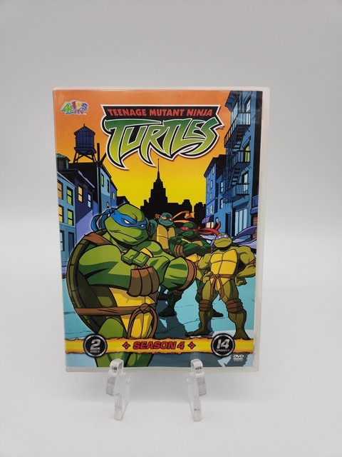 Teenage Mutant Ninja Turtles Season 4 2-dvd Set 14 Episodes 4kids TV ...