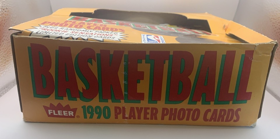 1990 Fleer Basketball Unopened 43 Card Cello Packs. 17 Packs. Hunt for ...