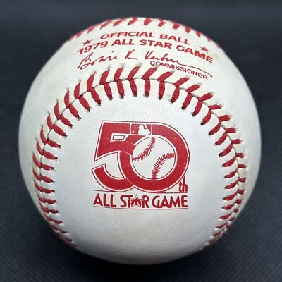 1979 All Star Game Rawlings Official Logo Baseball Commemorative ...