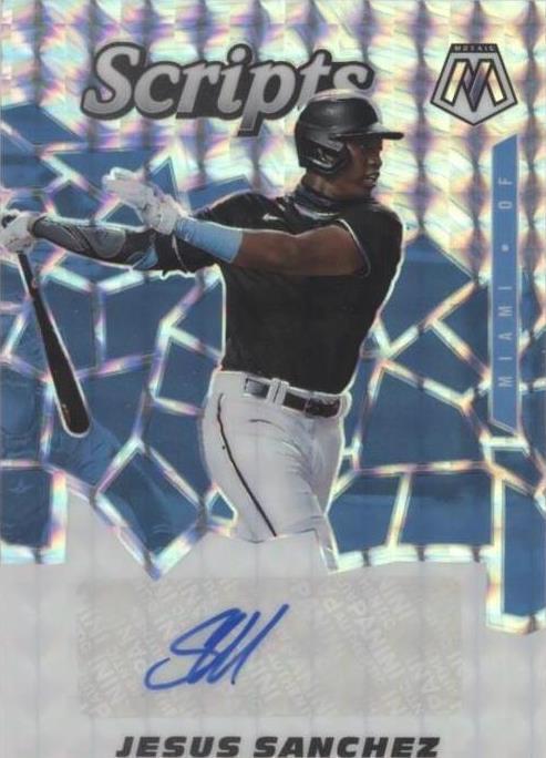 2021 Panini Mosaic - Scripts Jesus Sanchez #SCR-JS (AU, RC) for sale ...