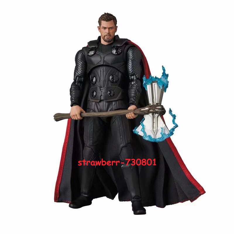 Mafex No.104 Thor Action Figure The Avengers PVC Model Toy Box ...