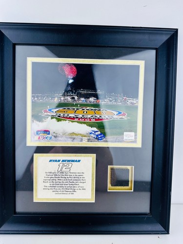 Mounted Memories Ryan Newman Nascar 2008 Daytona 500 Framed Tire ...