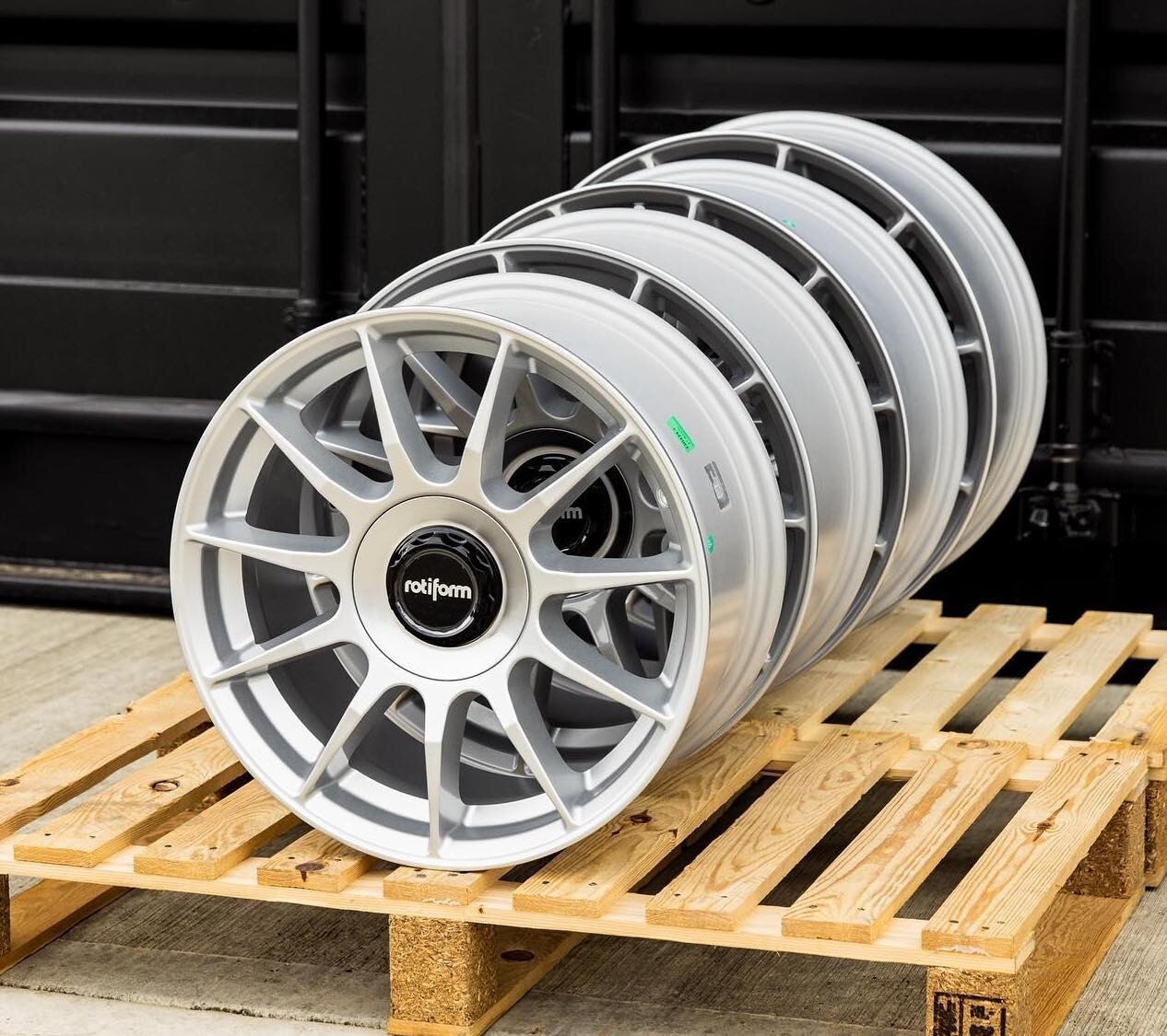19" Rotiform DTM Alloy Wheels & Tyres - 5x112 - Fit VW Golf 5 6 7 8 ...