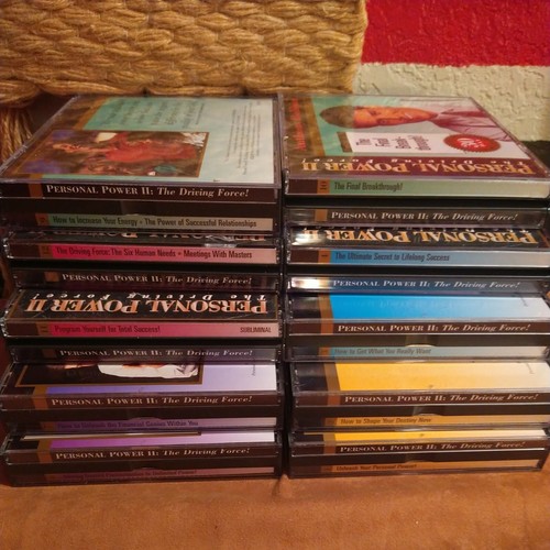 1996 Anthony Tony Robbins Personal Power II CD's incomplete Set of 20 ...