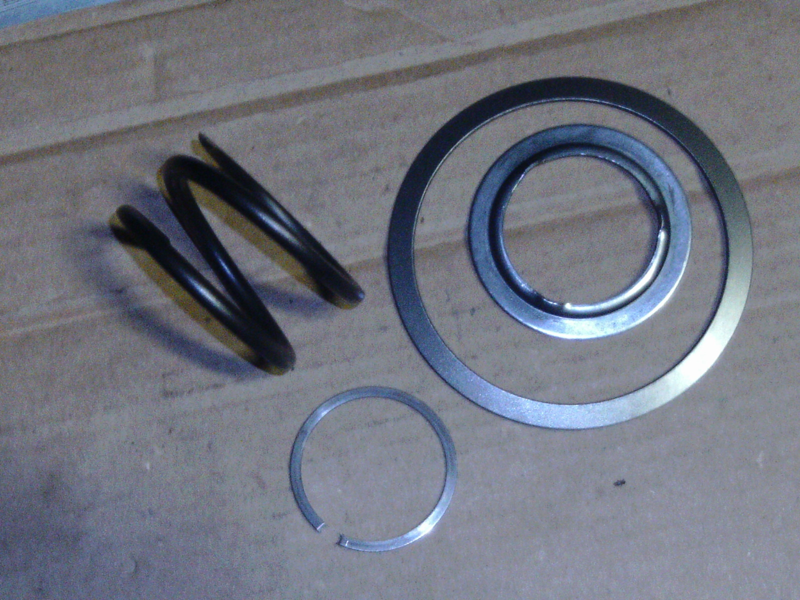 Return Spring Assembly 3rd Clutch Third +Ring Transmission Honda Civic ...