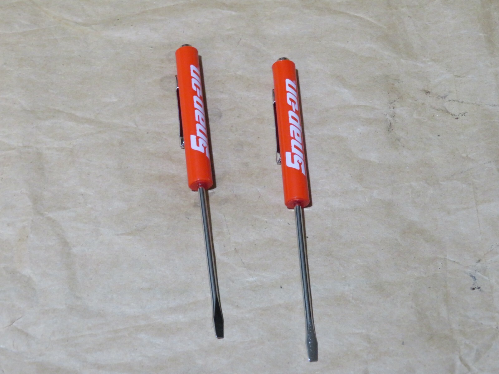 Snap on Pocket Screwdriver with clip and magnet on top | eBay