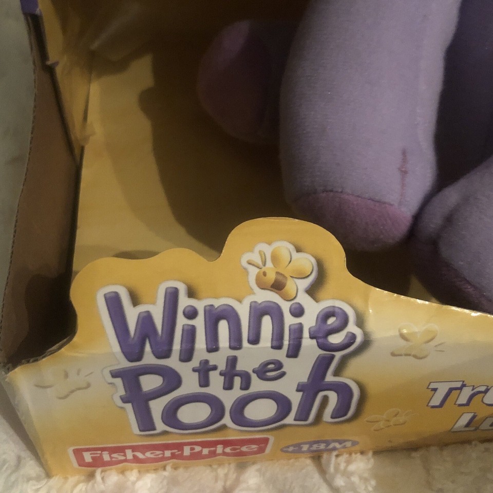 9" FISHER PRICE DISNEY WINNIE POOH TALKING ELECTRONIC LUMPY HEFFALUMP ...