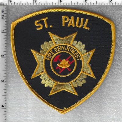 St. Paul Fire Department (Alberta, Canada) Shoulder Patch | eBay