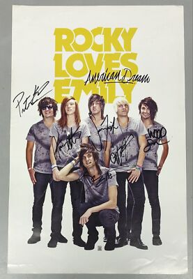 Rocky Loves Emily American Dream "Signed" 17 x 11 Double Sided Promo ...