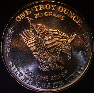 1981 US Assay Office Strategic Stockpile 1oz 999 FINE Silver art bar ...