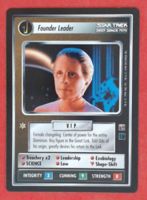 Star Trek CCG - Founder Leader - The Dominion -R260 | eBay