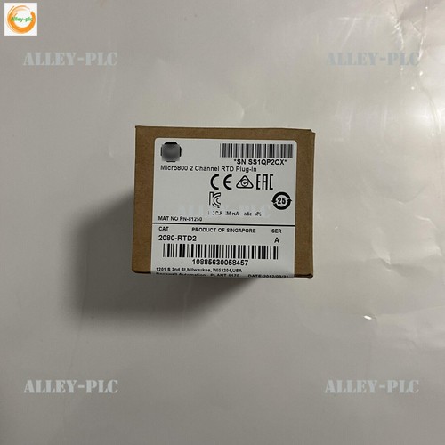 New 2080-RTD2 2-channel Resistance Thermometer Micro800 Plug-in Module# ...