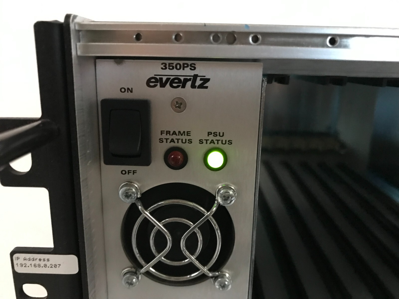 Evertz Model 350FR Multiframe 3U | eBay