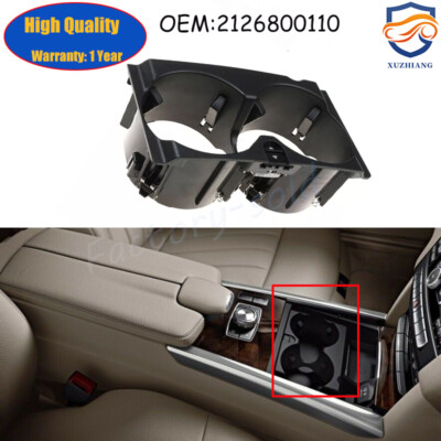Center Console Cup Holder Black for Mercedes W212 E-Class E350 E550 ...