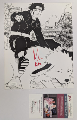 Kyle Herbert Naruto Kiba Signed 8x10 Photo JSA COA Authentic Autograph ...