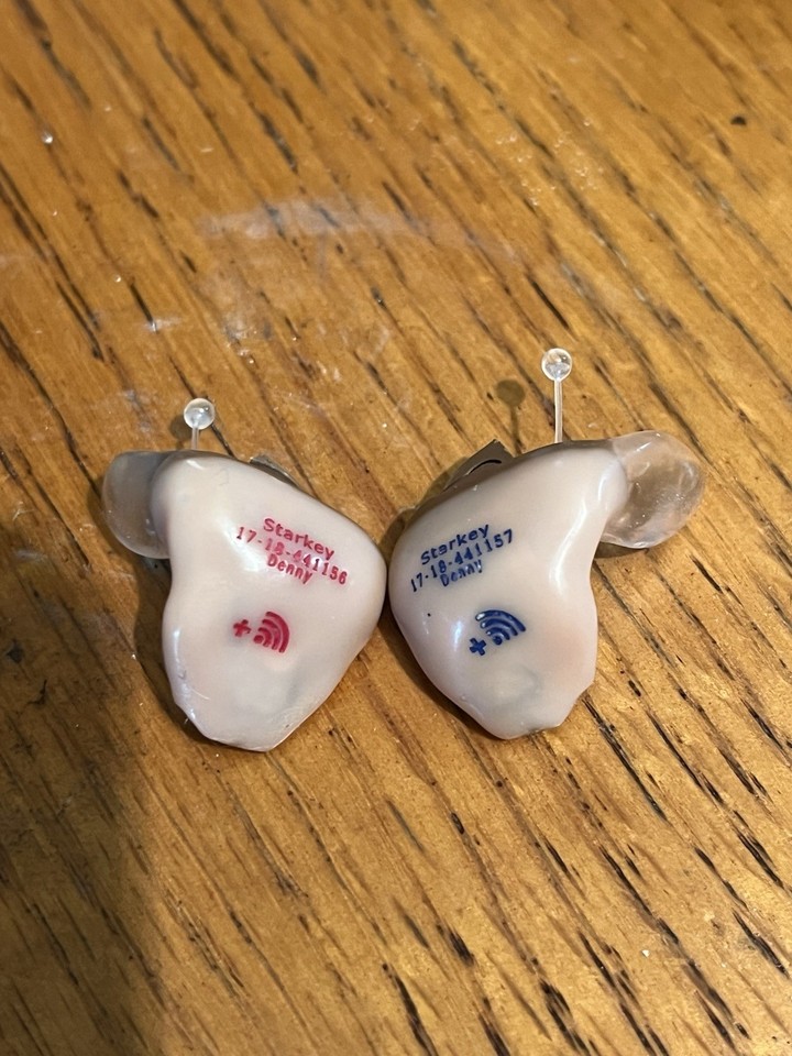 Starkey Hearing AIDS (Red Right ) (Blue Left ) Package | eBay