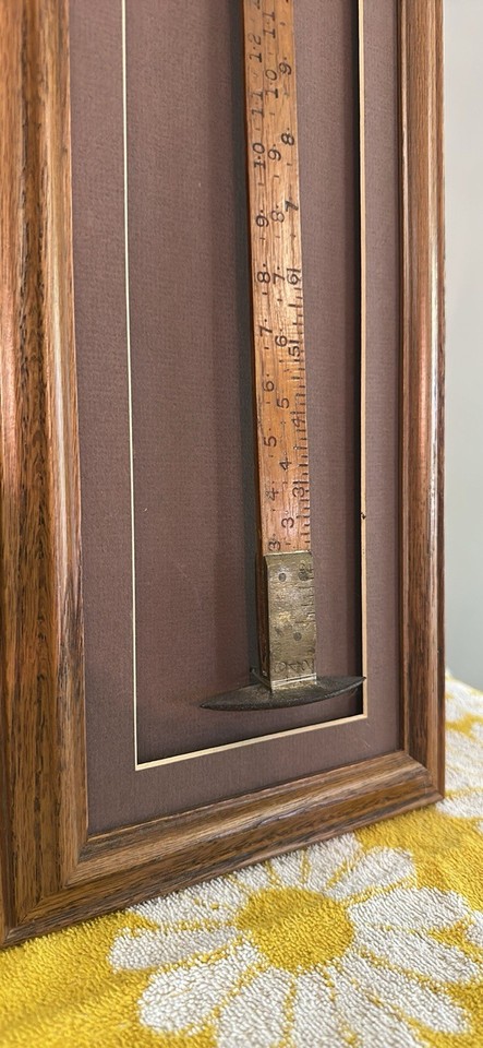 BEAUTIFUL Antique 36" Cleveland Rule Co, Doyle Log Rule-Wood Measuring ...