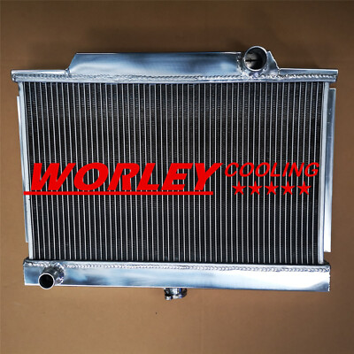 3row ALUMINUM RADIATOR FOR HOLDEN EH/EJ PREMIER V8 SWAP MT 1962-1965 64 ...