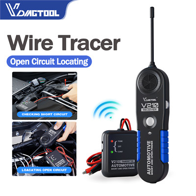 Electrical Wire Tracer Circuit Tester W/Tone Generator & Probe Kit ...