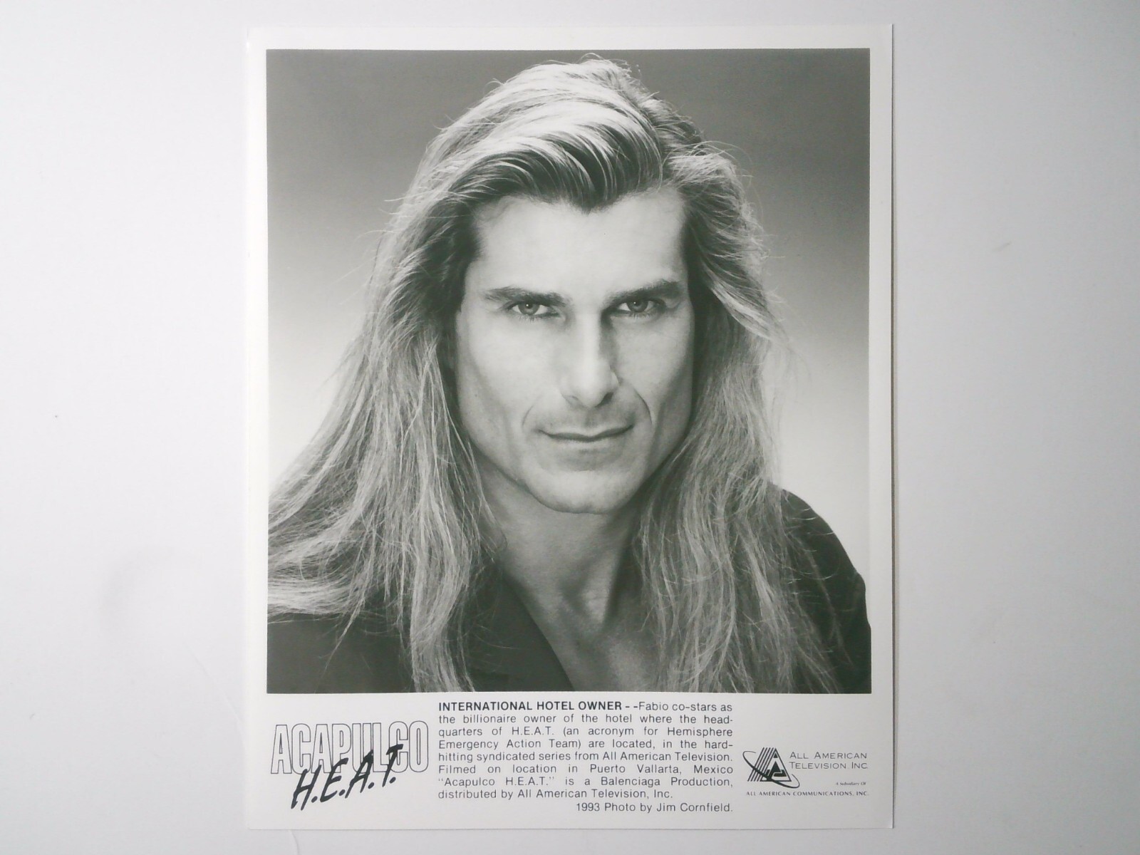 Press Photo Acapulco H.E.A.T Fabio | eBay
