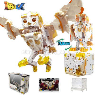 52TOYS Animal BEASTBOX BB-41 WHITE NOISE Owl Figure Decompression Toy ...