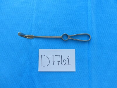 D7761 V. Mueller Obewegeser Down Curved 55x12mm Concave Retractor ...