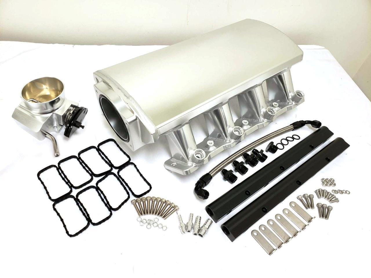Low LS3 L92 Intake Manifold W/ MAP Sensor Port Fuel Rail 92mm Throttle ...