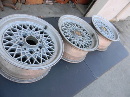 SET OF 3 BMW MAHLE BBS WHEELS BMW 14 X 6.5 INCH E24 E3 E12 | eBay