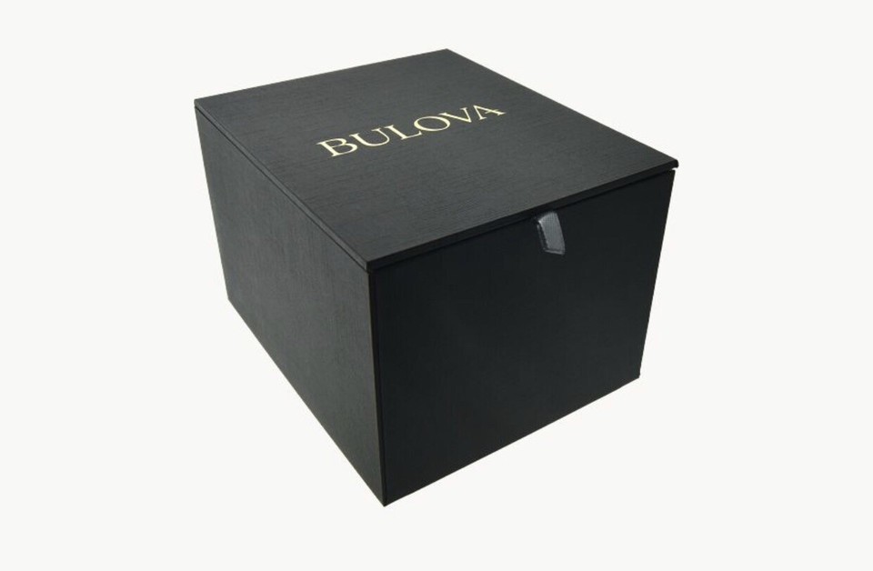 Bulova CURV Marc Anthony Blue Rubber Rose Gold Chronograph 44mm Watch ...