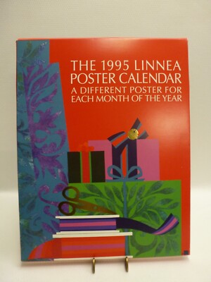 1995 LINNEA POSTER CALENDAR SET - Art Deco Style Art Prints 11 x14 ...