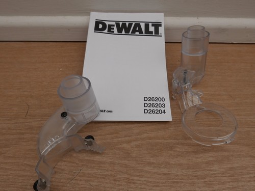 DEWALT DCW604 ROUTER DUST EXTRACTION ADAPTORS A28678 A29660 + CIRCULAR ...
